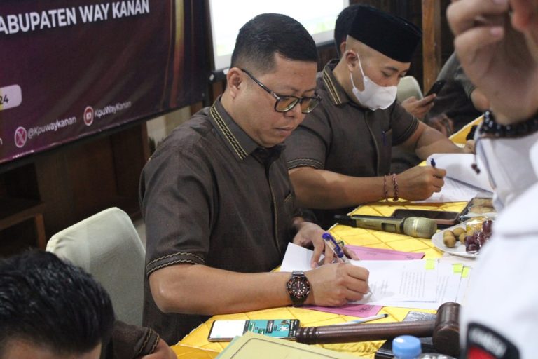 KPU Way Kanan Tetapkan DPT Pilkada 2024, Sebanyak 345.599 Pemilih ...